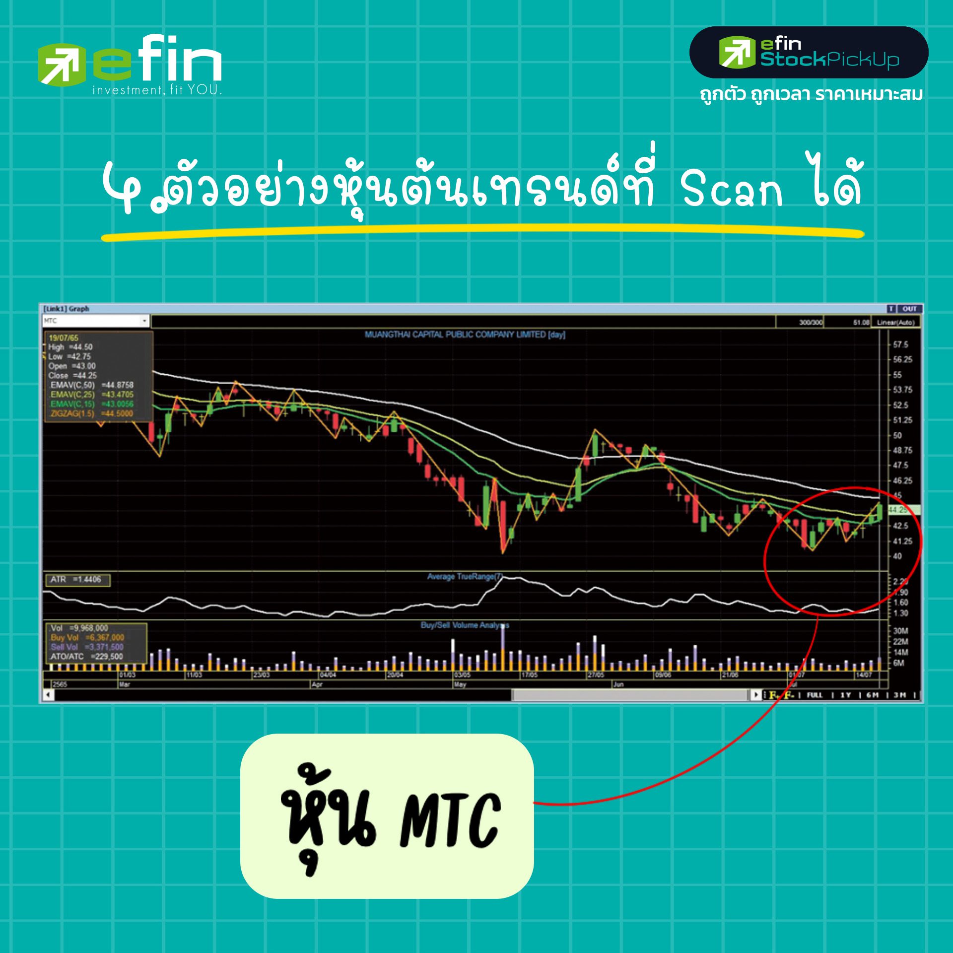 เปิดฟังก์ชัน Scan หาหุ้นต้นน้ำทำกำไรยาวๆ - efin